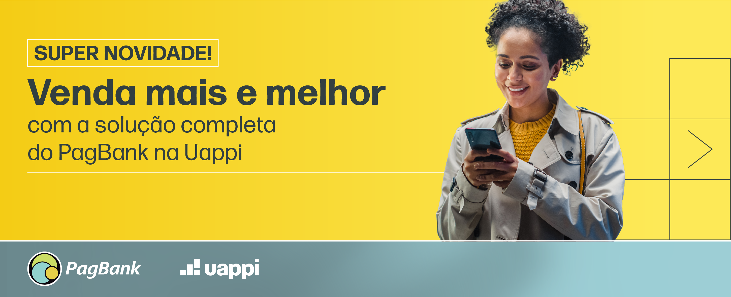 Venda com o PagBank na sua loja Uappi